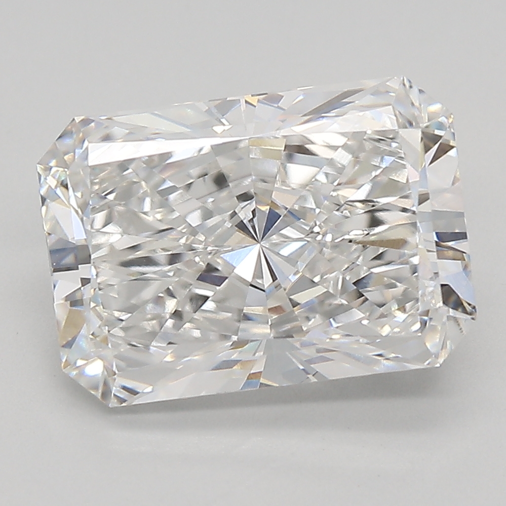 4.01 CARAT Elongated Radiant | LAB-GROWN DIAMOND | F COLOR | VVS2 ...